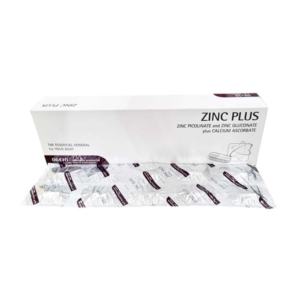 Jual ZINC PLUS Strip 10 Caps | Shopee Indonesia