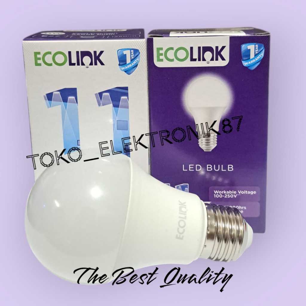 Jual Ecolink Lampu Bohlam Bulb LED 15 Watt Cahaya Putih Super Terang ...