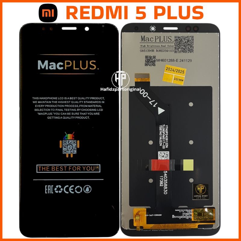 Jual Lcd Touchscreen Xiaomi Redmi 5+ Plus FULLSET | Shopee Indonesia