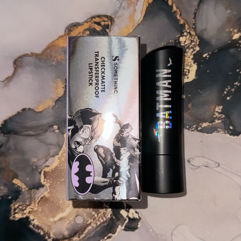 Jual somethinc batman collection checkmatte lipstick (preloved ...