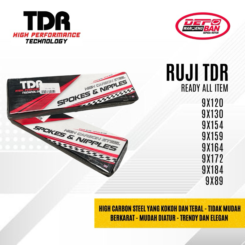 Jual Ruji TDR ORIGINAL!!! NEW!!! | Shopee Indonesia
