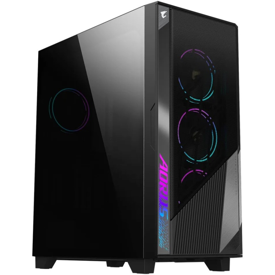 Jual GIGABYTE AORUS C500 GLASS MID TOWER PC CASE CASING GAMING CHASSIS ...