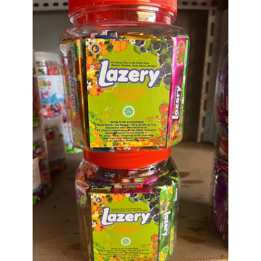 Jual Lazery Stick Aneka Rasa Toples (Isi 50 Pcs) | Shopee Indonesia
