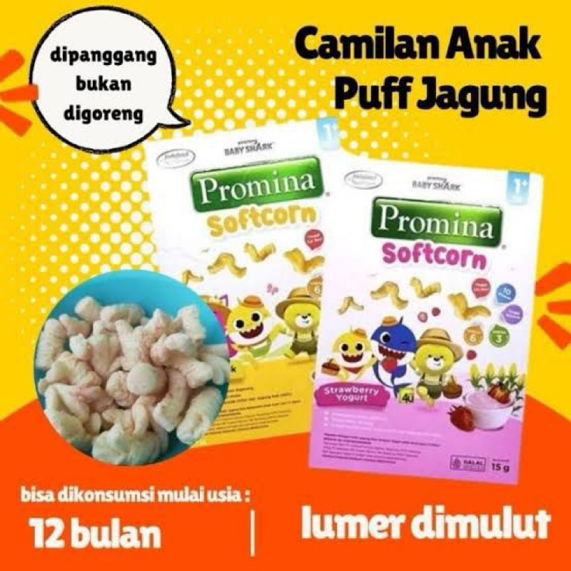 Jual Promina Softcorn Buttermilk / Promina softcorn strawberry cemilan ...