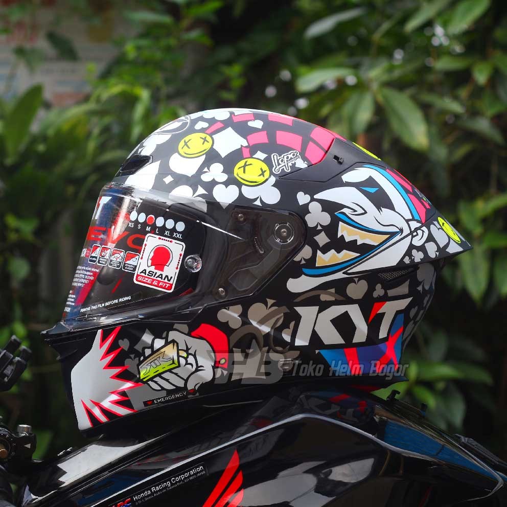 Jual KYT HELM TT REVO | RICARDO ROSSI 2022 | SINGLE VISOR | Shopee ...
