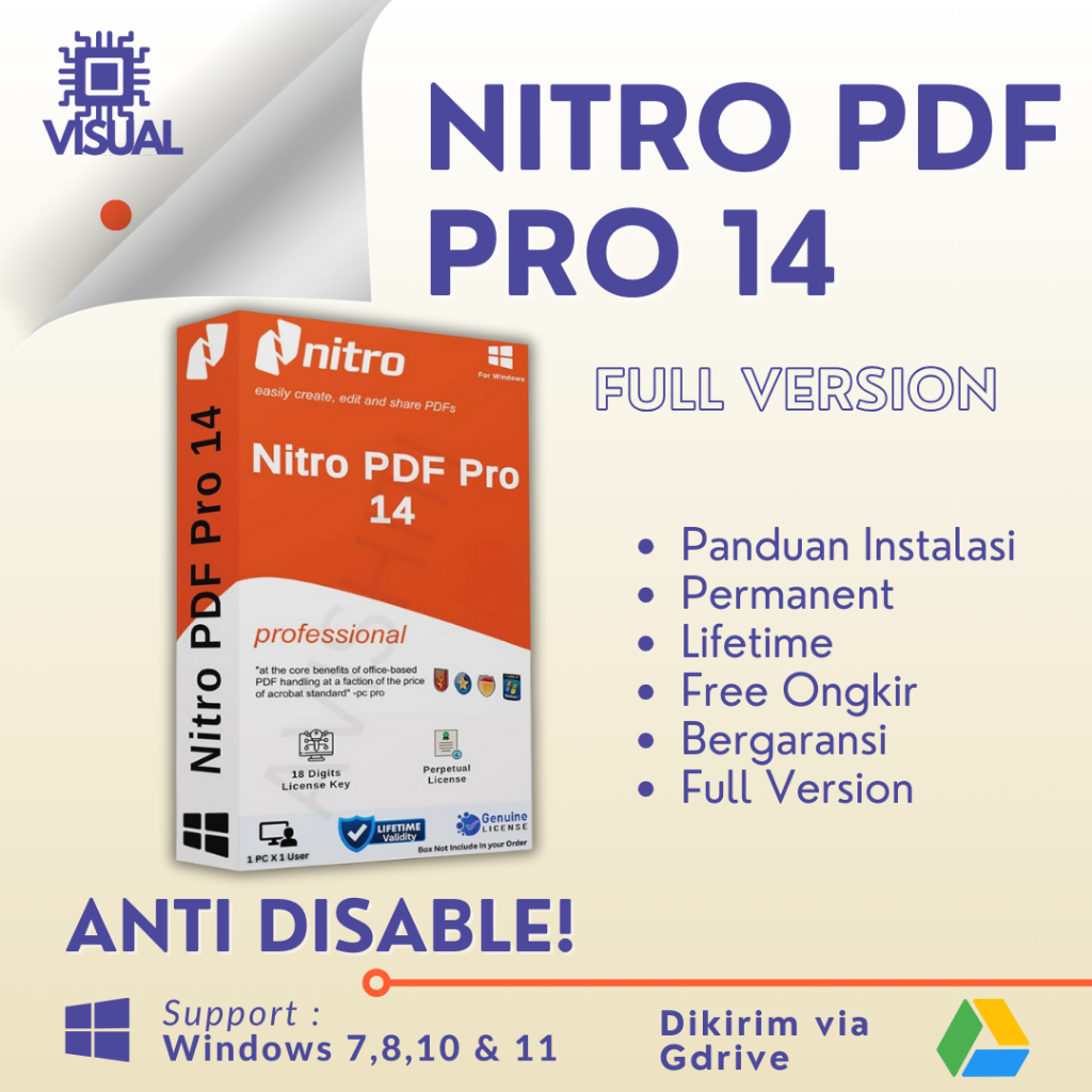 Jual Nitro PDF Pro 14.26.0.17 Enterprise Full Version Lisnsi | Windows | Shopee Indonesia