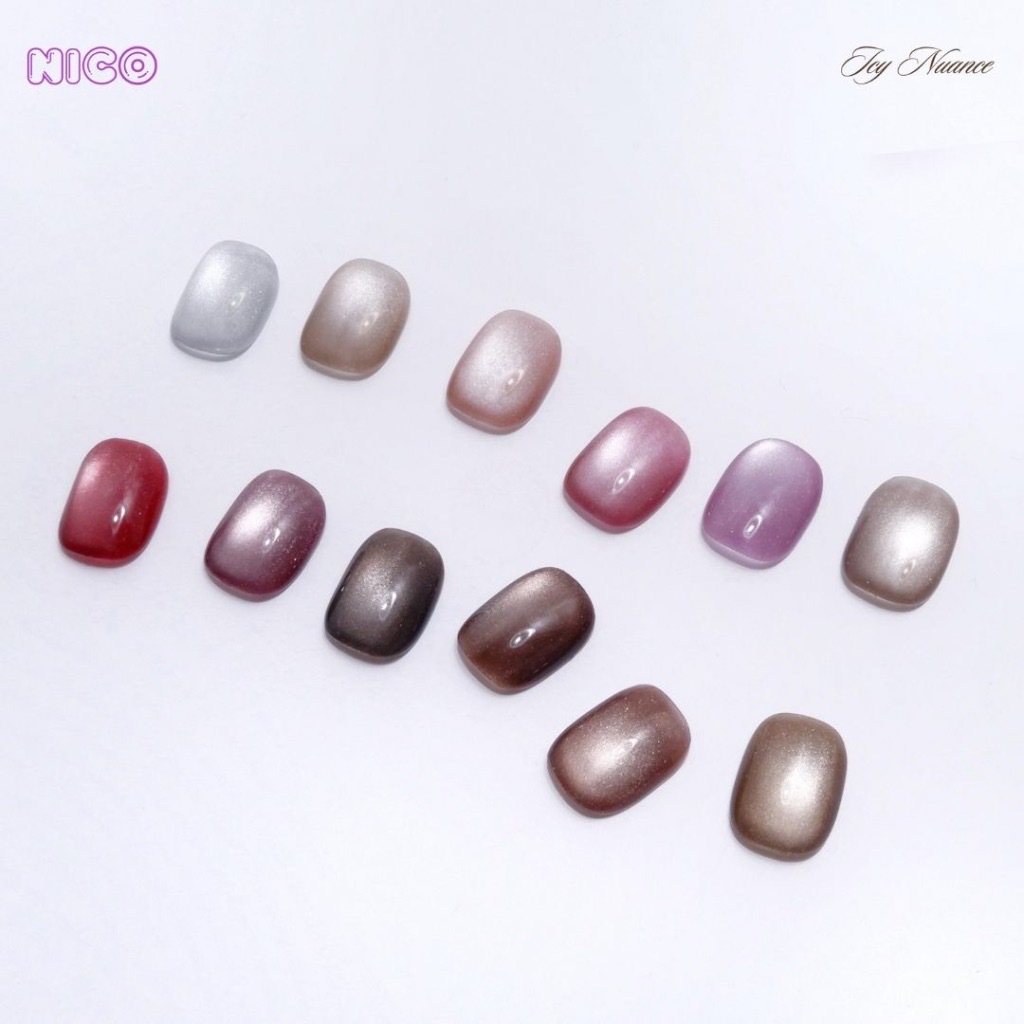 Jual [BEST SELLER!!] NICO Icy Nuance Color SATUAN | Kutek Gel Silky Cat ...
