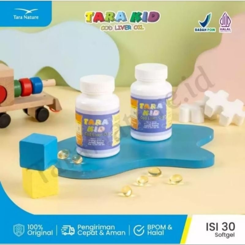 Jual Tarakid Tara kid cod liver oil vitamin kecerdasan otak anak dan ...