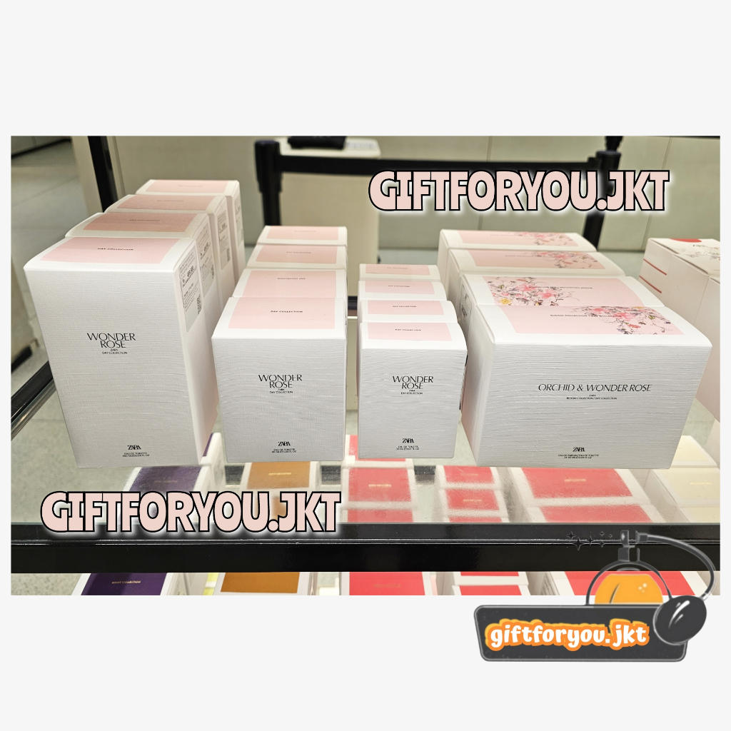 Jual Parfum Zara Wonder Rose Parfum EDT Wanita Original 10 30 50 90 100 ...