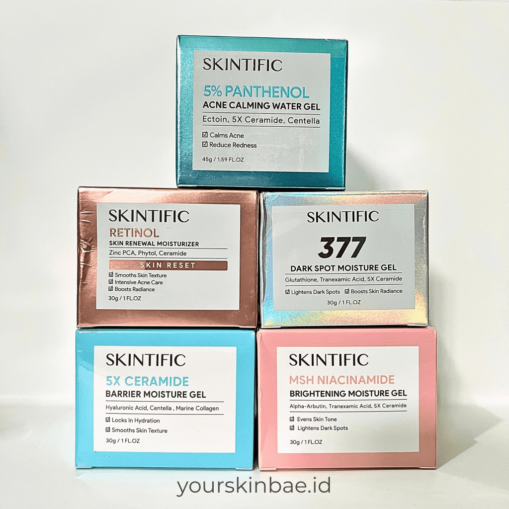 Jual [READY] SKINTIFIC 5X Ceramide Barrier Repair Moisture Gel 30g 6g / Panthenol 45g / MSH ...