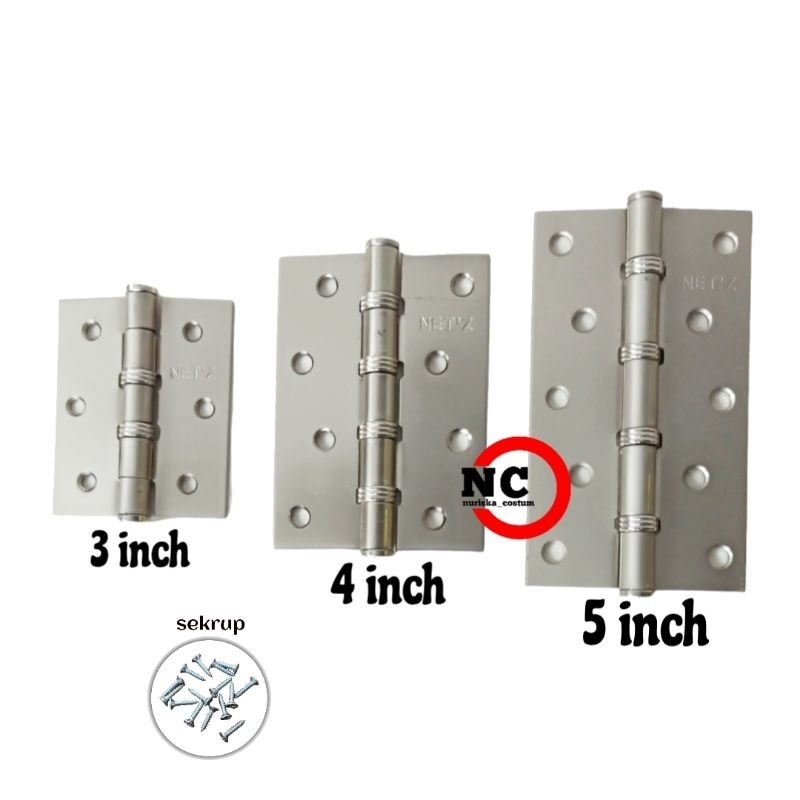 Jual Engsel pintu rumah Engsel jendela engsel pintu utama | Shopee ...