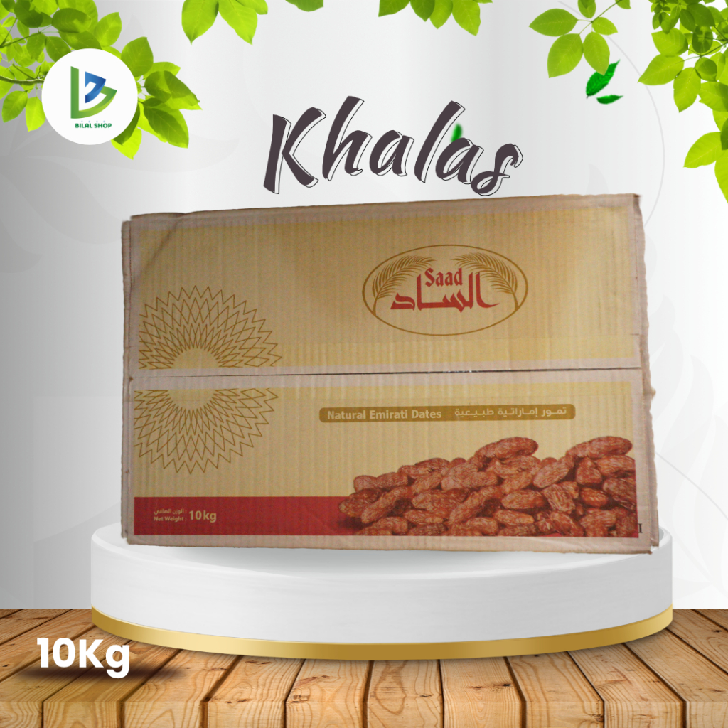 Jual Kurma Khalas Saad 10 Kg - Kurma Khalas 10 kg - Kurma saad10 kg ...