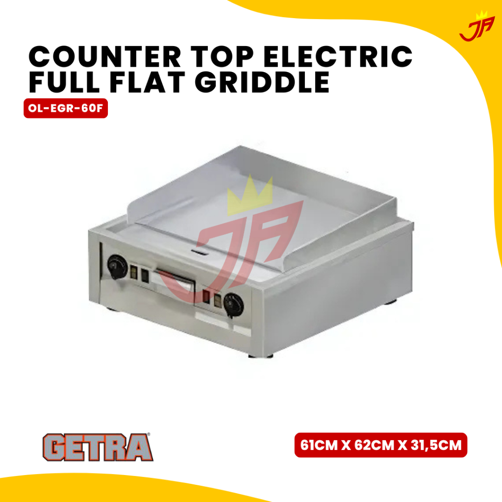Jual GETRA COUNTER TOP ELECTRIC GRIDDLE FULL FLAT GRIDDLE / OL-EGR-60F ...