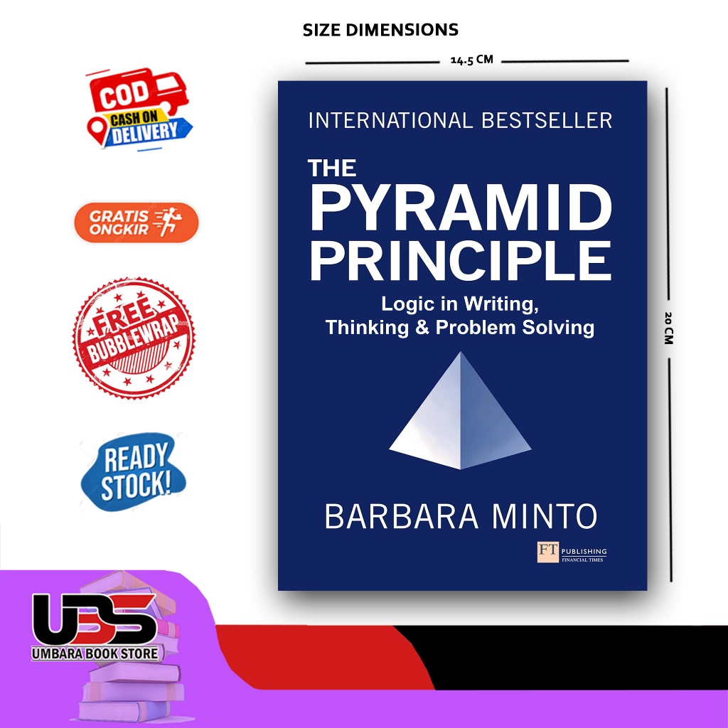 Jual The Pyramid Principle: Logic in Writing, Thinking & Problem ...