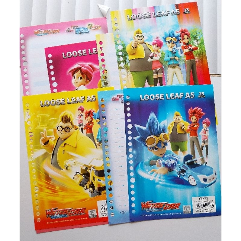 Jual 25 LEMBAR ISI BINDER A5 KIKY / 20 LUBANG | Shopee Indonesia