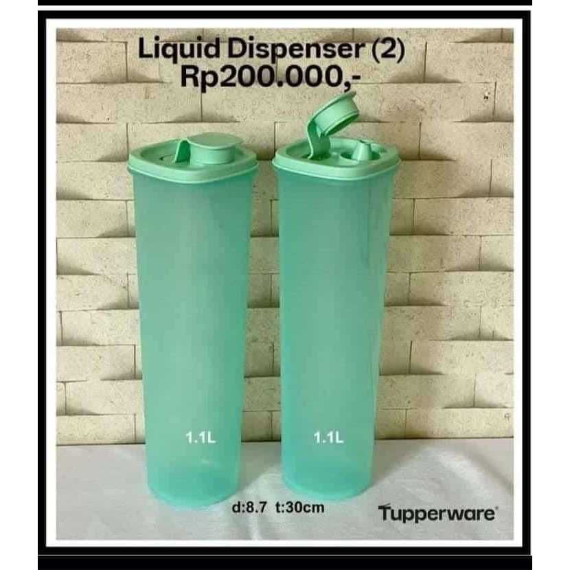 Jual LIQUID DISPENSER TEMPAT MINYAK SATUAN TUPPERWARE | Shopee Indonesia
