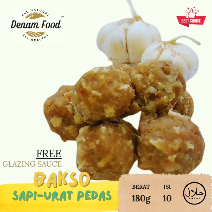 Jual Bakso Sapi Homemade - Urat Pedas (isi 10 pcs) NO MSG, NO PENGAWET ...