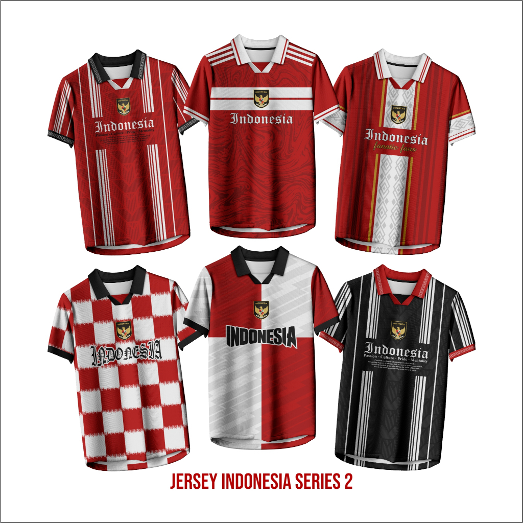 Jual JERSEY TIMNAS INDONESIA VINTAGE // JERSEY RETRO INDONESIA ...