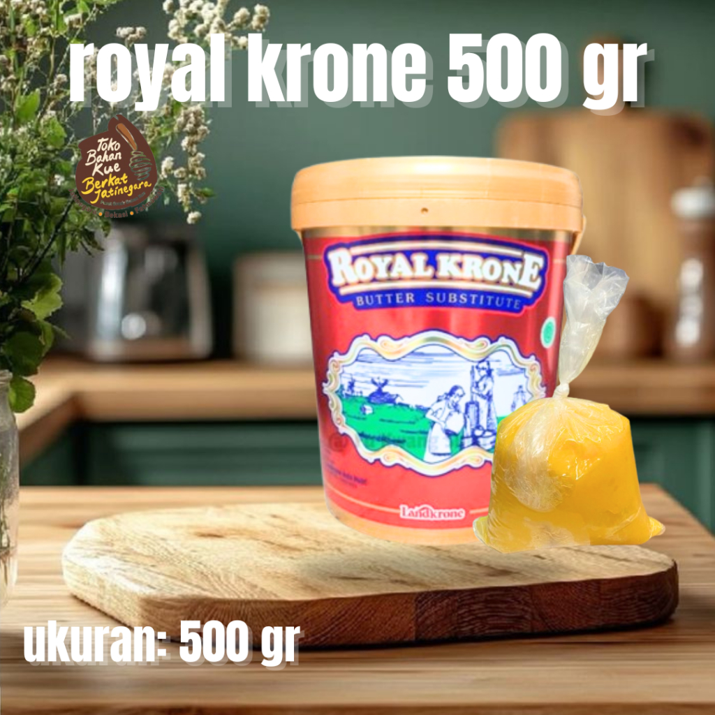 Jual BUTTER ROYAL KRONE 500 GR / BUTTER SUBSTITUTE / ROYAL KRONE | Shopee Indonesia