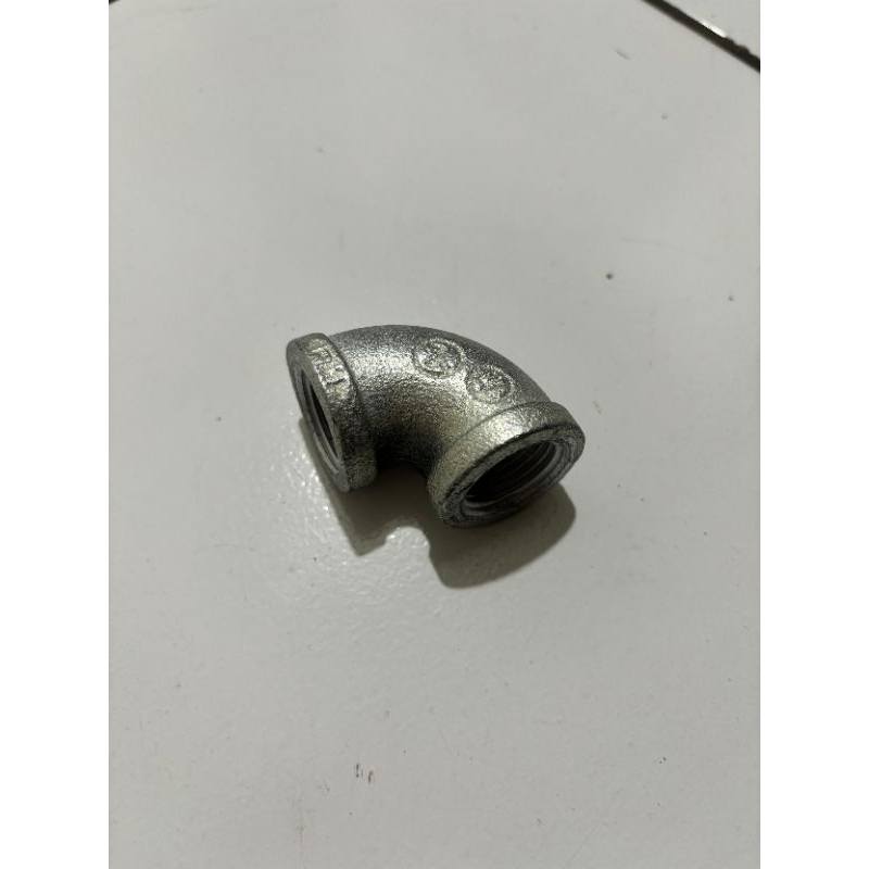 Jual Elbow / Knee GI Galvanis (1/2 inch) Sambungan Galvanis | Shopee ...