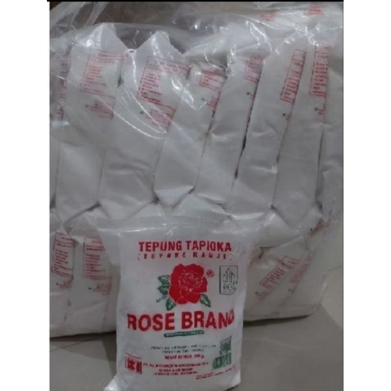 Jual Tepung Tapioka Rose brand kemasan 500g kemasan ball | Shopee Indonesia