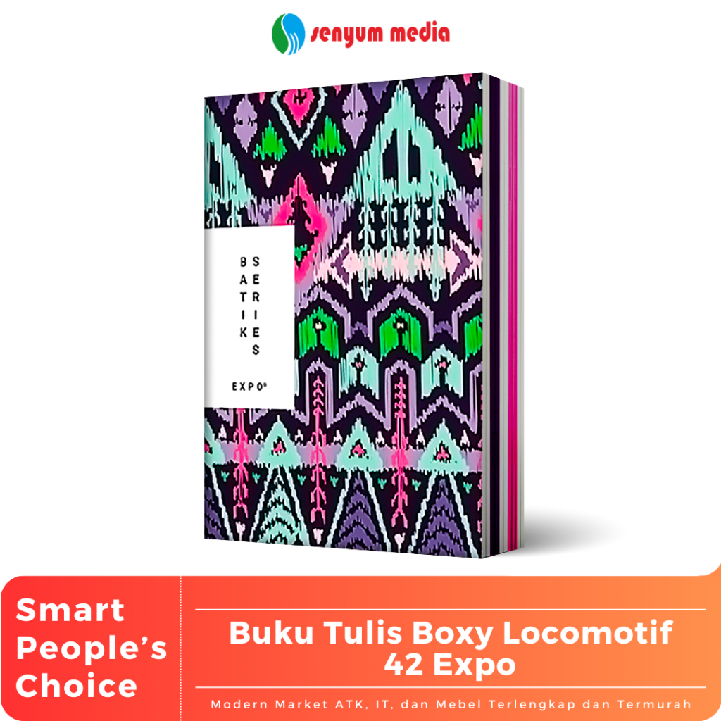 Jual Buku Tulis Boxy EXPO Oleh LOCOMOTIF 42 Lembar (1 Pack Isi 10 Buku ...