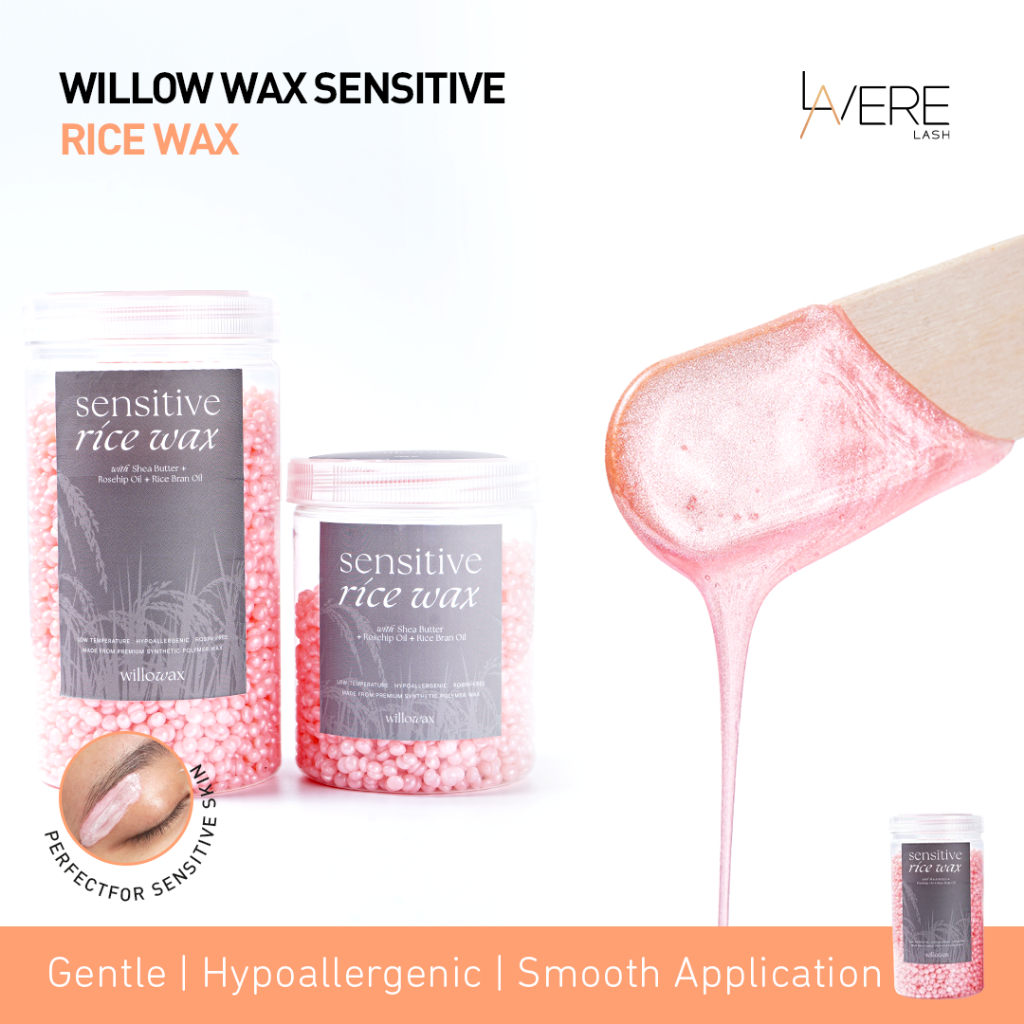 Jual Lavere Lash - WilloWax Sensitive Rice Wax With Shea Butter ...