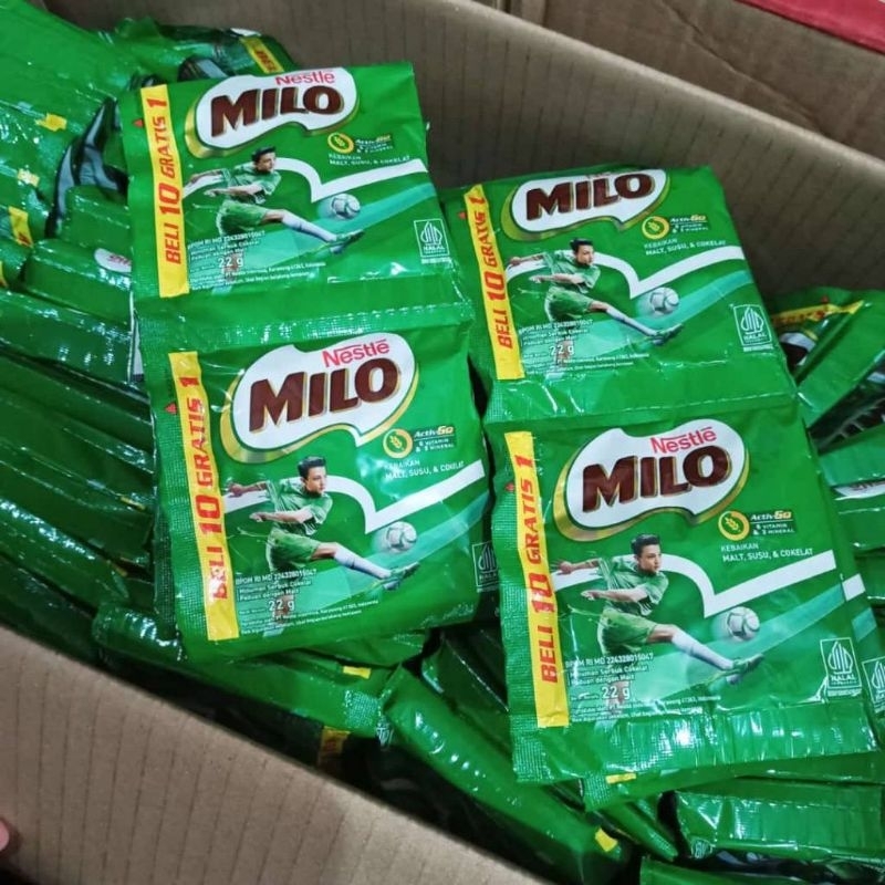 Jual [1 Sachet] Milo Renteng Milo Activ GO Nestle Susu Bubuk Sachet ...