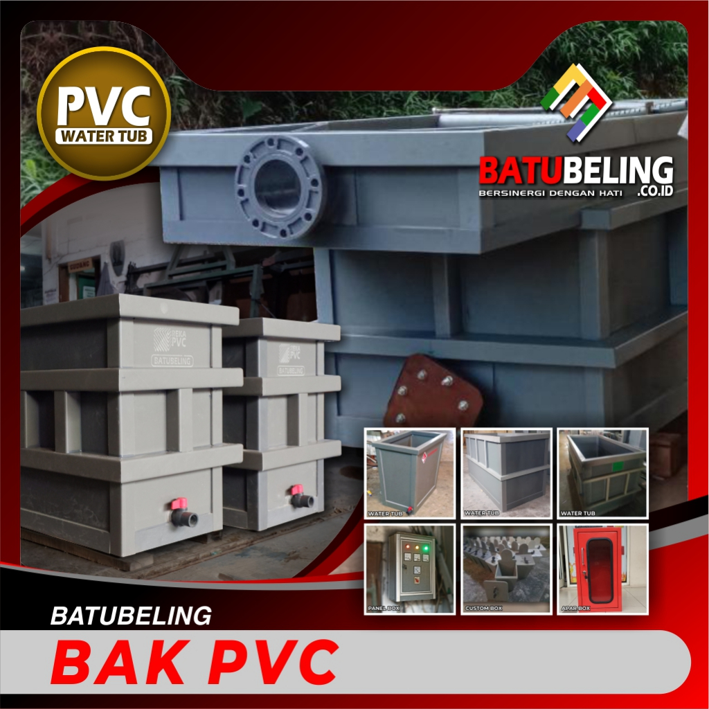 Jual Custom Bak Custom Tangki Customer water tub Bak Tangki PVC Talang ...