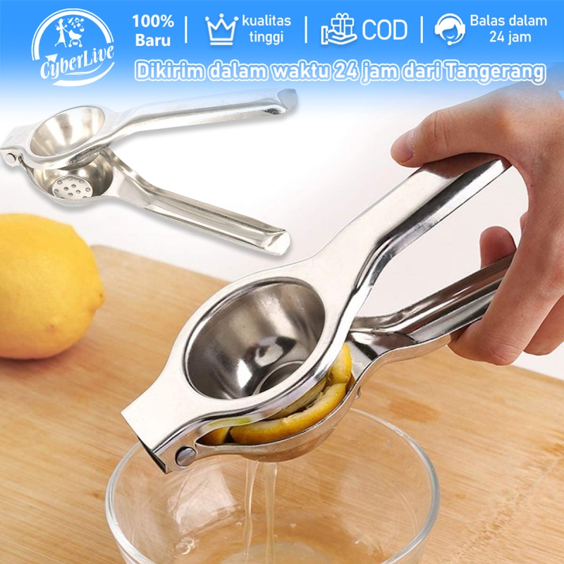 Jual Pemeras Buah Alat Pemeras Lemon Stainless Steel Manual Juicer ...
