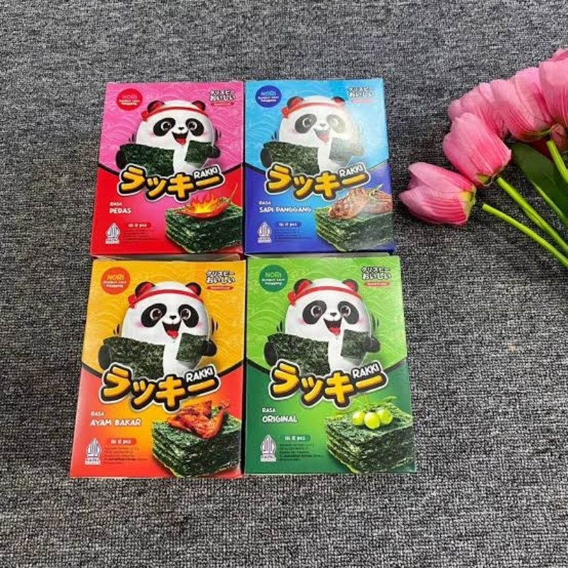 Jual RAKKI NORI 4 VARIANT RASA | Shopee Indonesia