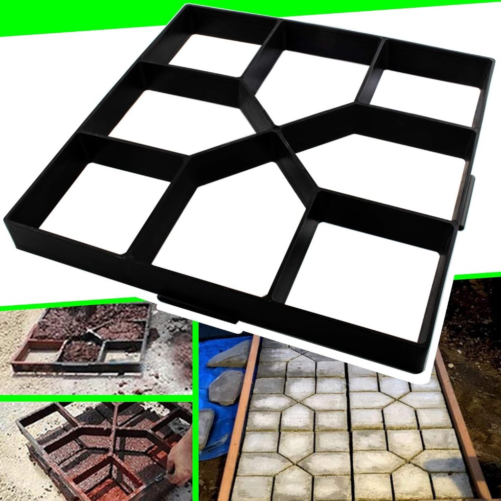 Jual Cetakan Paving Block DIY Paving Blok Mudah Praktis Cetakan Jalan Teras | Shopee Indonesia