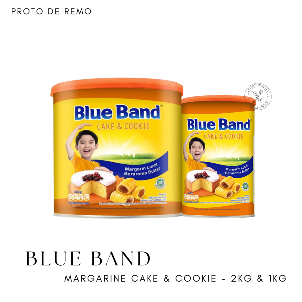 Jual Blueband Blue Band Serbaguna | Cake & Cookie Margarine - 1KG & 2KG ...