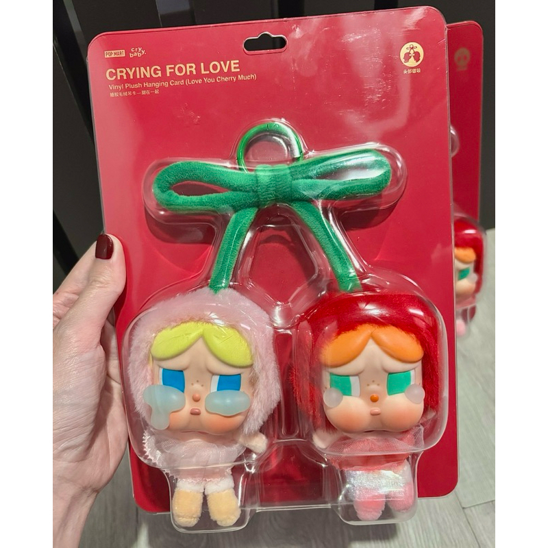 Jual POPMART CHERRY CRYBABY CRYING FOR LOVE CHERRY MUCH | Shopee Indonesia