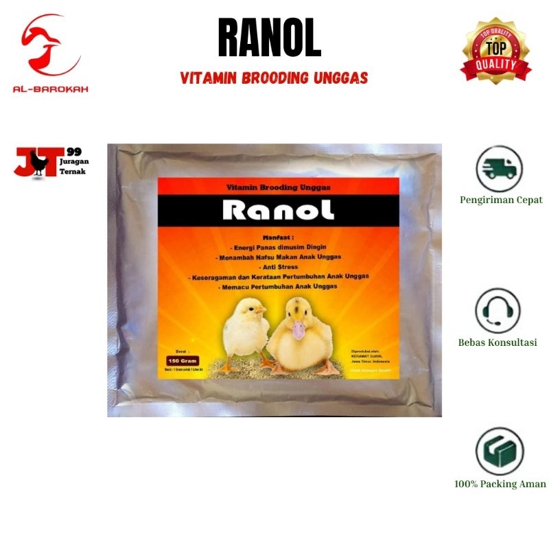 Jual RANOL BROODING - SUPLEMEN VITAMIN SAAT MASA BROODING ...