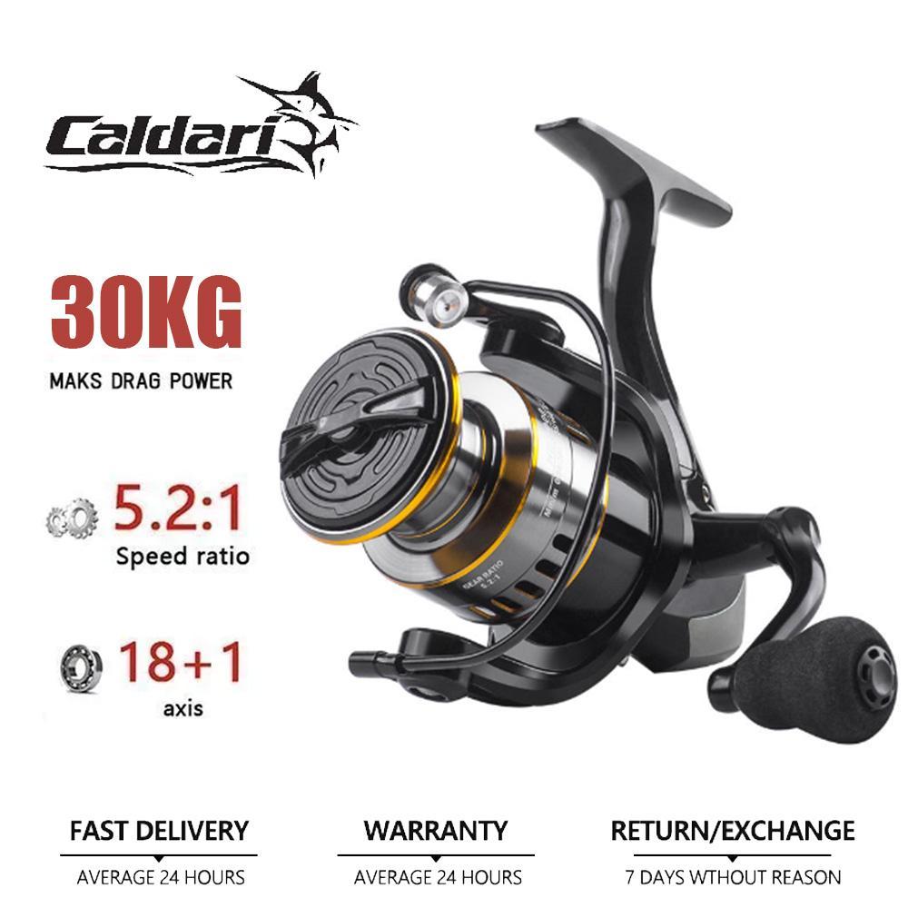 Jual Reel Pancing Spinning Reel Fishing reel Murah HE500-7000 30 Kg ...