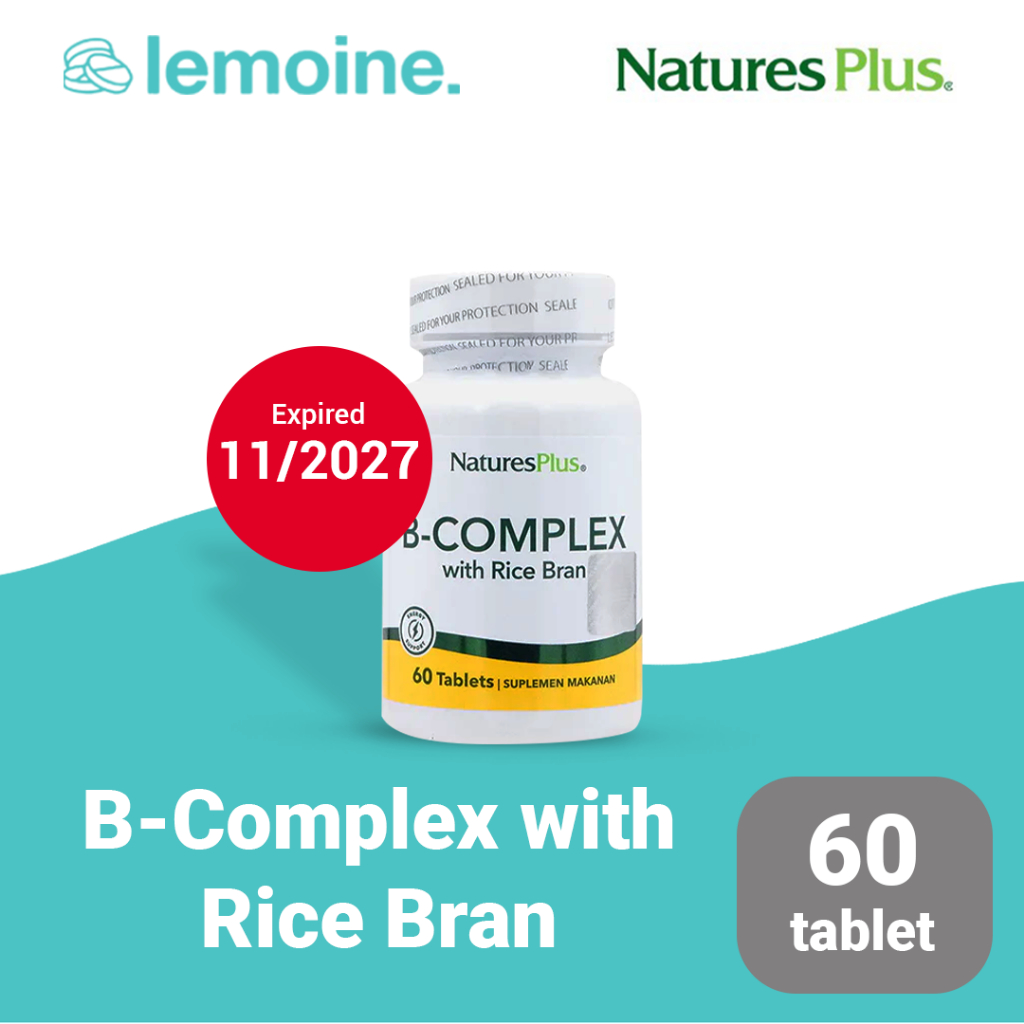 Jual Natures Plus Vitamin B Complex Vitamin B Daya Tahan Tubuh/Saraf ...