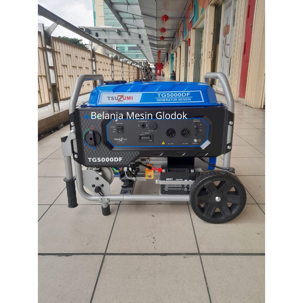 Jual Genset Tsuzumi 3200 Watt TG 5000 DF Duel Fuel LPG & Bensin Tsuzumi | Shopee Indonesia