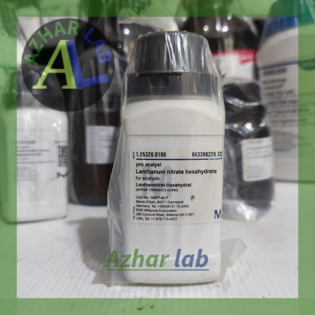 Jual Lanthanum Nitrate Hexahydrate Merck 105326 / Lantanum Nitrat ...
