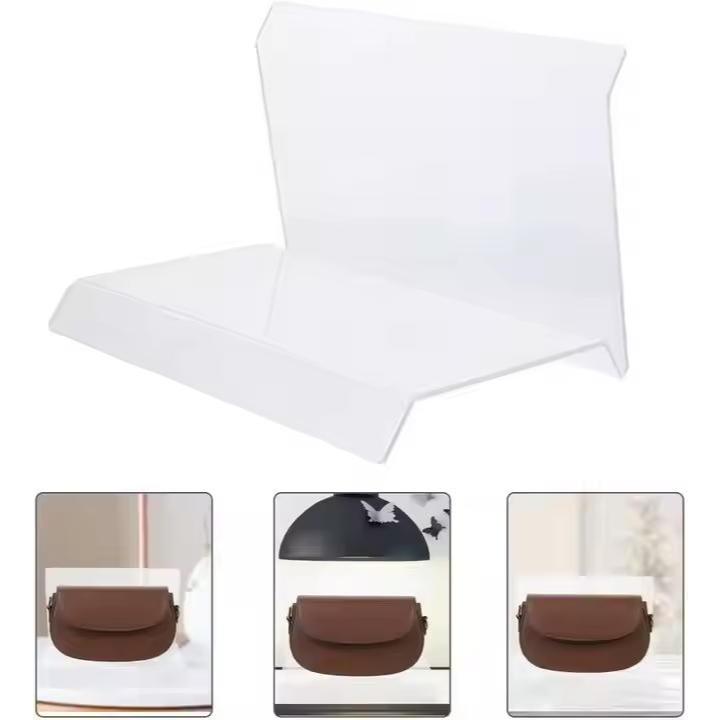 Jual Stand Holder Tas Pouch Akrilik Rack Display Bag Acrylic Dudukan ...