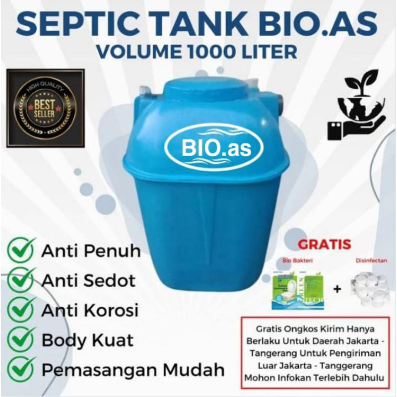Jual septictank/ bio septictank/ septictank bio / 1000L septictank ...