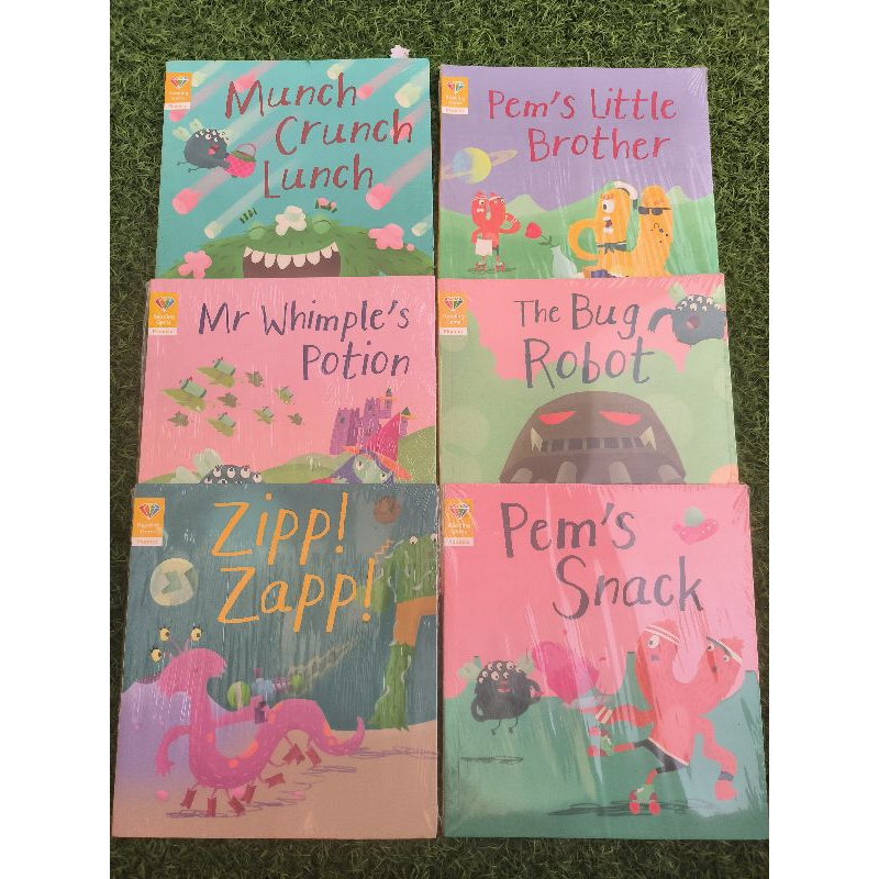 Jual Reading Gems Phonics Book Pem's Snack, Zipp! Zapp!, Munch Crunch ...