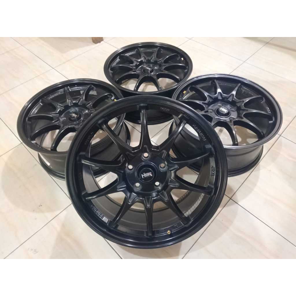 Jual Velg Racing Bekas R18 HSR SRD Ce28 Pcd 5x114 Ring 18 Buat CRV HRV Xpander Innova Rush ...