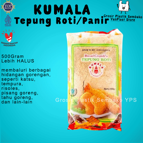Jual Tepung Roti Panir Halus KUMALA 500gr | Shopee Indonesia