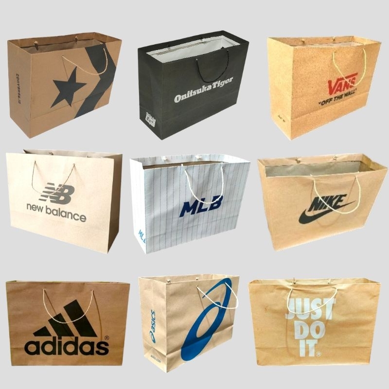 Jual Paper Bag Kado Sepatu (Bisa Custom Logo/Nama Toko) | Shopee Indonesia