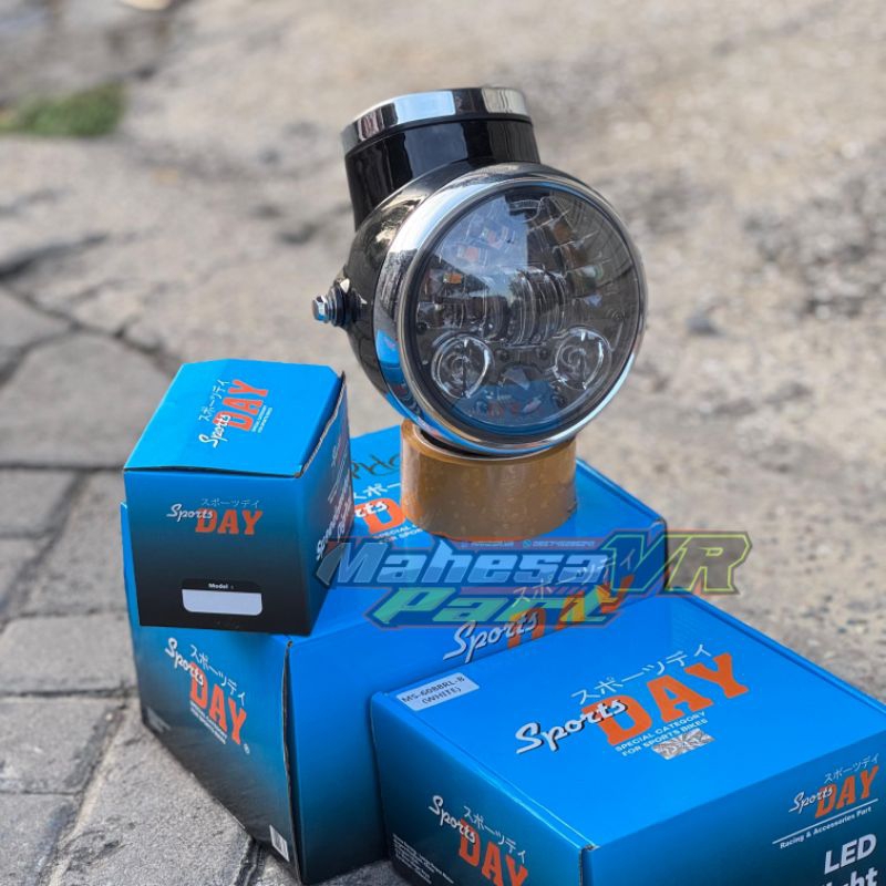 Jual Lampu daymaker set batok CD dan spidometer digital new set sensor ...