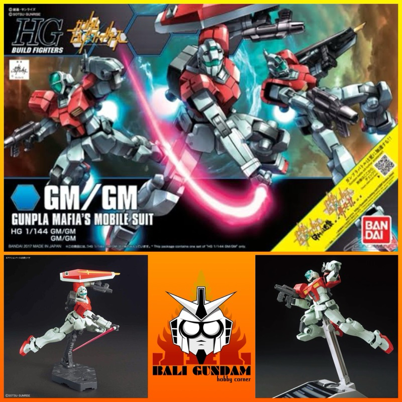 Jual HG 1/144 RGMGM-79 GM/GM Bali Gundam Hobby Corner Bandai Original | Shopee Indonesia
