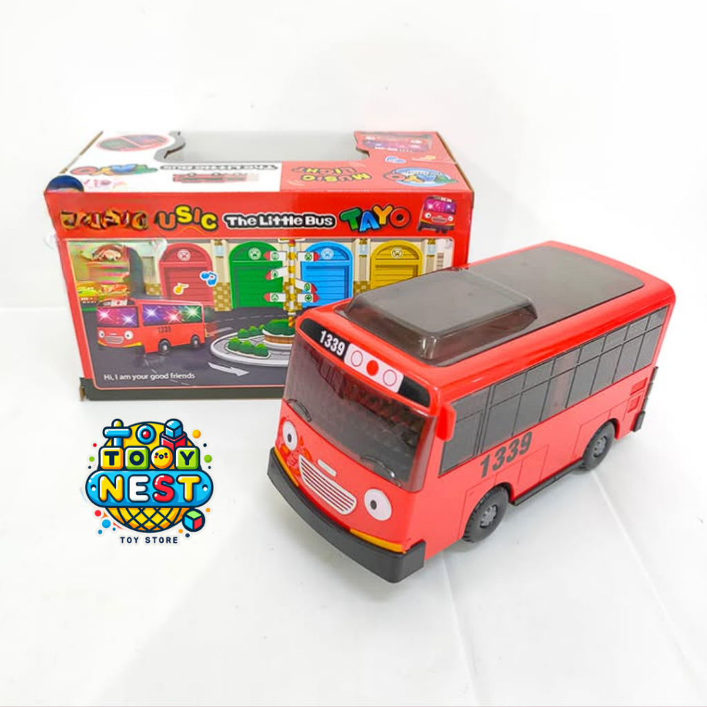Jual TAYO LAMPU N MUSIK 2021A Mainan Bus Tayo Besar Lampu Dan Musik /The Little Bus Versi ...