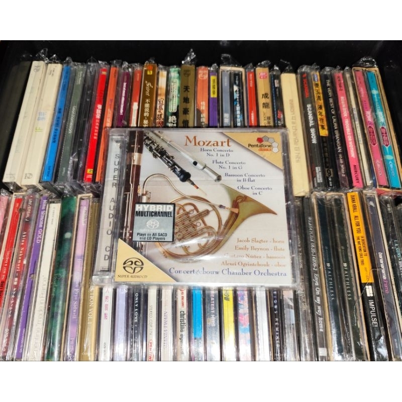 Jual CD Hybrid SACD Mozart Concertgebouw Chamber Orchestra PentaTone ...