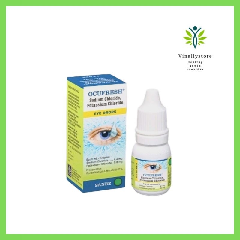 Jual OCUFRESH Eye Drops 5ml (tetes mata untuk melembabkan mata kering ...